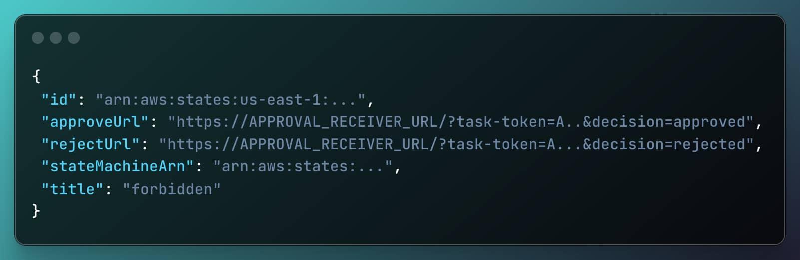 Implementing Callback Pattern with Step Functions