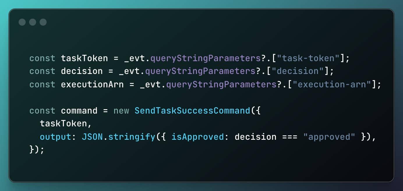 Implementing Callback Pattern with Step Functions